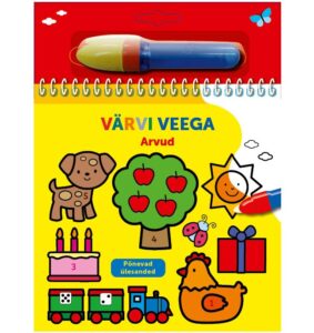 Raamat "Värvi veega. Arvud" - AHHAA Teaduspood