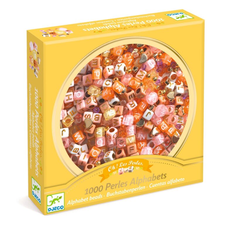 DJECO Ehete valmistamise komplekt “Kuldsed tähestikuhelmed” - AHHAA ...