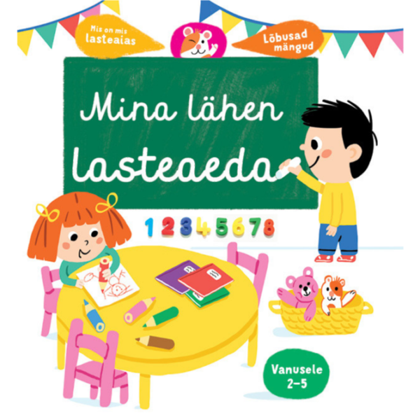 Raamat "Mina lähen lasteaeda" - AHHAA Teaduspood