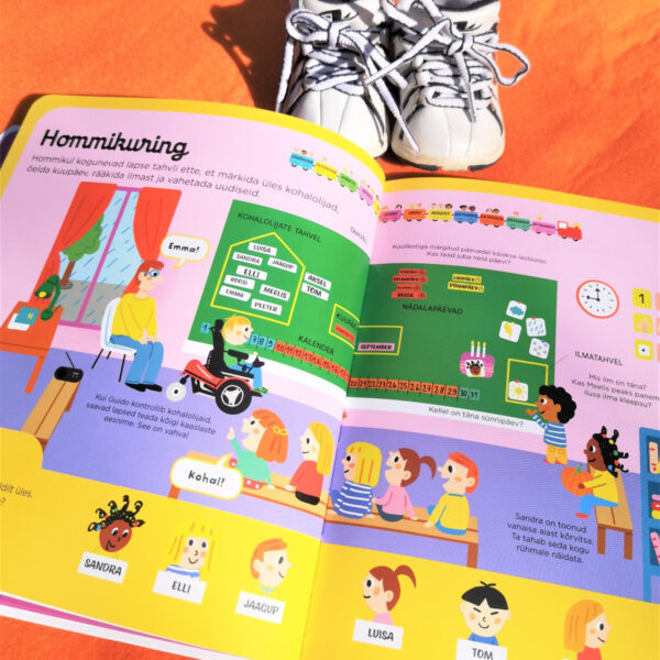 Raamat "Mina lähen lasteaeda" - AHHAA Teaduspood