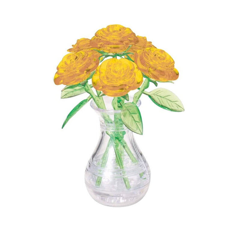 Kristallpusle "Roosid vaasis" - AHHAA Teaduspood